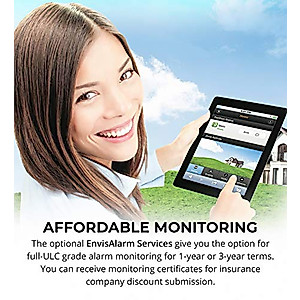 EyezOn Envisalink EVL-4EZR IP Security Interface Module for DSC and Honeywell (Ademco) Security Systems, Compatible with Alexa