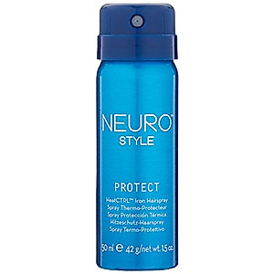 Paul Mitchell Neuro Style Titanium Flat Iron, Adjustable Heat Settings for Advanced Straightening + Curling w/FREE Neuro HeatCTRL Product