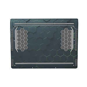 MightySkins Skin Compatible with Alienware X17 R2 (2022) Full Wrap Kit - Acid Hex | Protective, Durable, and Unique Vinyl Decal wrap Cover | Easy to Apply & Change Styles | Made in The USA
