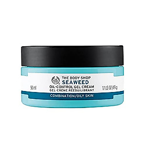 The Body Shop Seaweed Oil-Control Gel Cream – For Combination & Oily Skin – Hydrates, Balances & Mattifies – Vegan – 1.7 oz