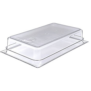 Carlisle FoodService Products StorPlus Plastic Food Pan, 4 Inches, Clear