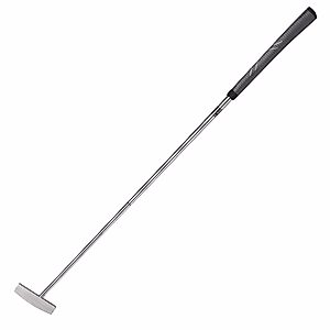 Bell IV Upright Lie Full-Mallet 390 Golf Putter (79 Degree Lie) + Winn 15" Counter-Balance Grip (Right, 35)