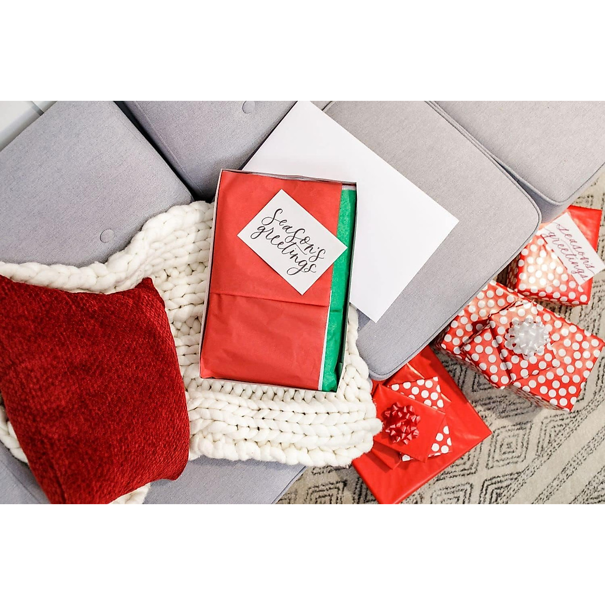 White Gift Box - 10 Pack Assortment - Great For All Occasions: Birthdays, Holidays, Graduations and Special Occasions, Assorted 2 Robe Gift Boxes, 3 Shirt Gift Boxes and 5 Lingerie Gift Boxes by ALEF