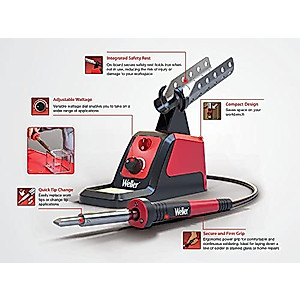 Weller 20 to 80 Variable Wattage Power Grip Soldering Iron Station - WLSK8012A