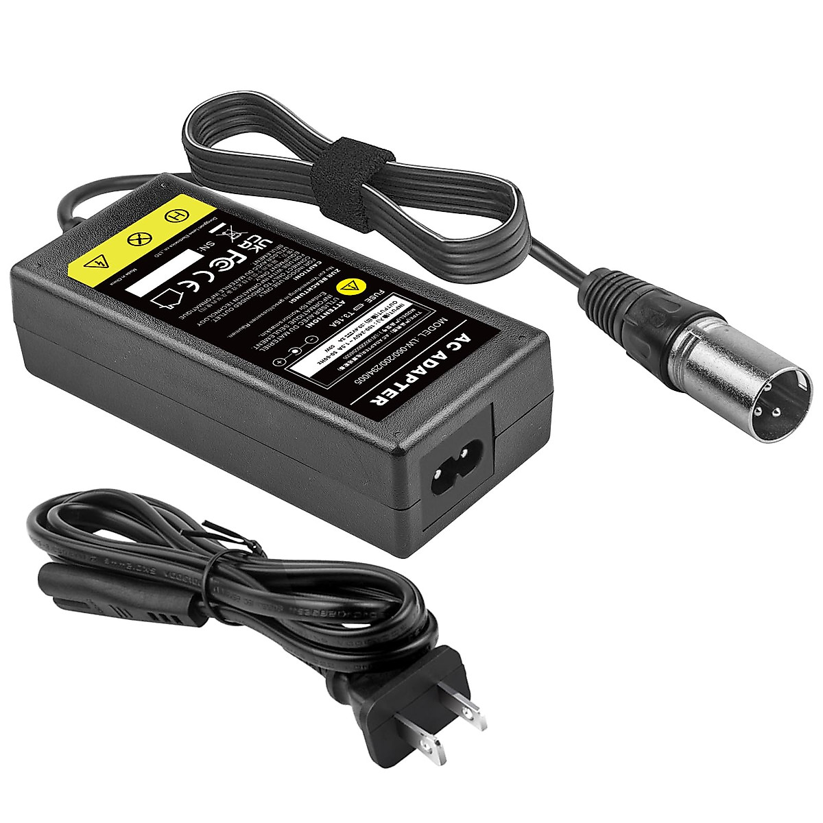 Tree 60W Scooter Battery Charger for LASHOUT Electric Bike, 24V 2A Lithium Charger Compatible with Jazzy Power Chair,Pride Hoveround Mobility,Schwinn S300 S350 S400 S500 Ezip 400 Mountain Trailz