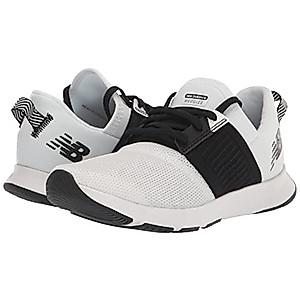 New Balance Women's Dynasoft Nergize V3 Cross Trainer, White/Black, 7.5