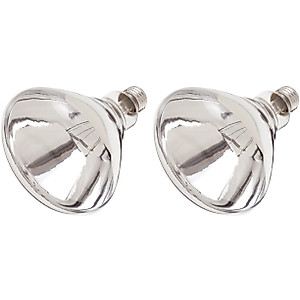 Satco Products S4999 250R40 Medium Base 1 Clear Heat Lamp (2 Pack), 2 Count (Pack of 1)