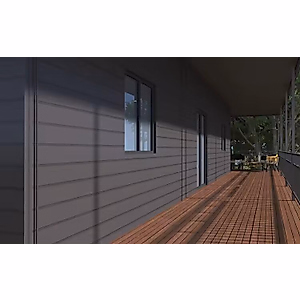 Modern Luxury Tiny House: 20-Foot eco-Friendly Steel prefab Modular Villa with Balcony, Kitchen, Bathroom, and Bedroom, Perfect for a Mobile Vacation Home. (10FT(Basic Design))