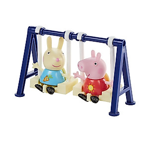 Peppa Pig Peppa's Adventures Peppa's Outside Fun Preschool Toy,with 2 Figures and 3 Accessories, Ages 3 and Up