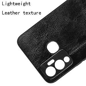 Phone Case for Infinix Hot 12 Play, Case for Infinix Hot 12 Play Cow-Like PU Leather Style Protector Cover, Non-Slip Shockproof Cover for Infinix Hot 12 Play Case