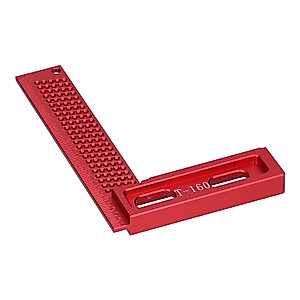 L Square Ruler, Clear Accurate Right Angle Positioning Ruler Right Angle Ruler Framing Ruler 90° for Carpenter for The 3D Sheet