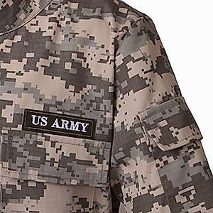 Deluxe Kid's Camo Combat soldier costume (6-8 Years）