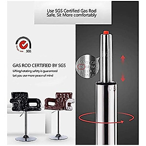 XOUVY Bar Stool Swivel Chair Office Chair Desk Chairs Computer Chair High Back Leather Adjustable Height Swivel Chair Furniture Computer Desk Seat Swivel Bar Stool Kitchen Counter Stools