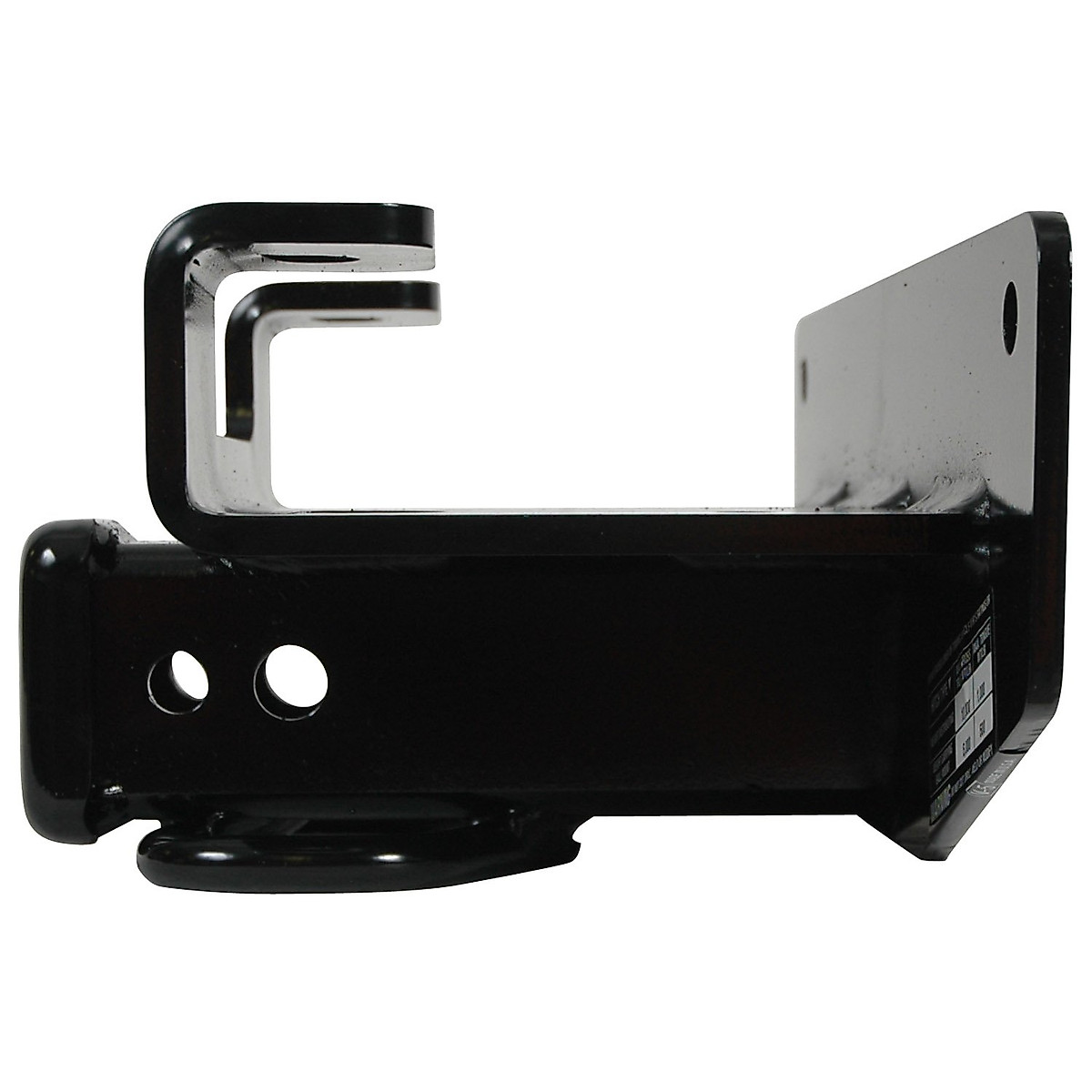 Reese 37084 Class III Custom-Fit Hitch with 2" Square Receiver opening, includes Hitch Plug Cover , Black