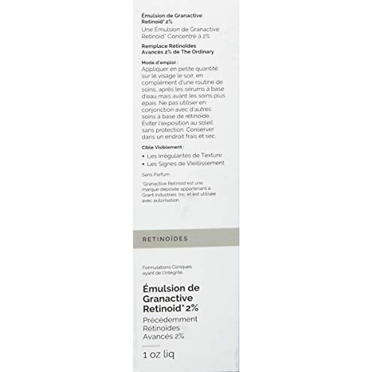 The Ordinary Granactive Retinoid 2% Emulsion (Previously Advanced Retinoid 2%), 30ml
