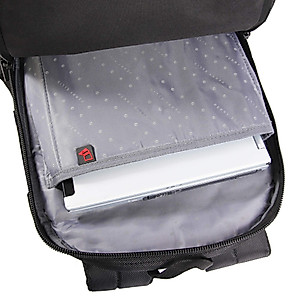 Perry Ellis M200 Business Laptop Backpack, Black, One Size