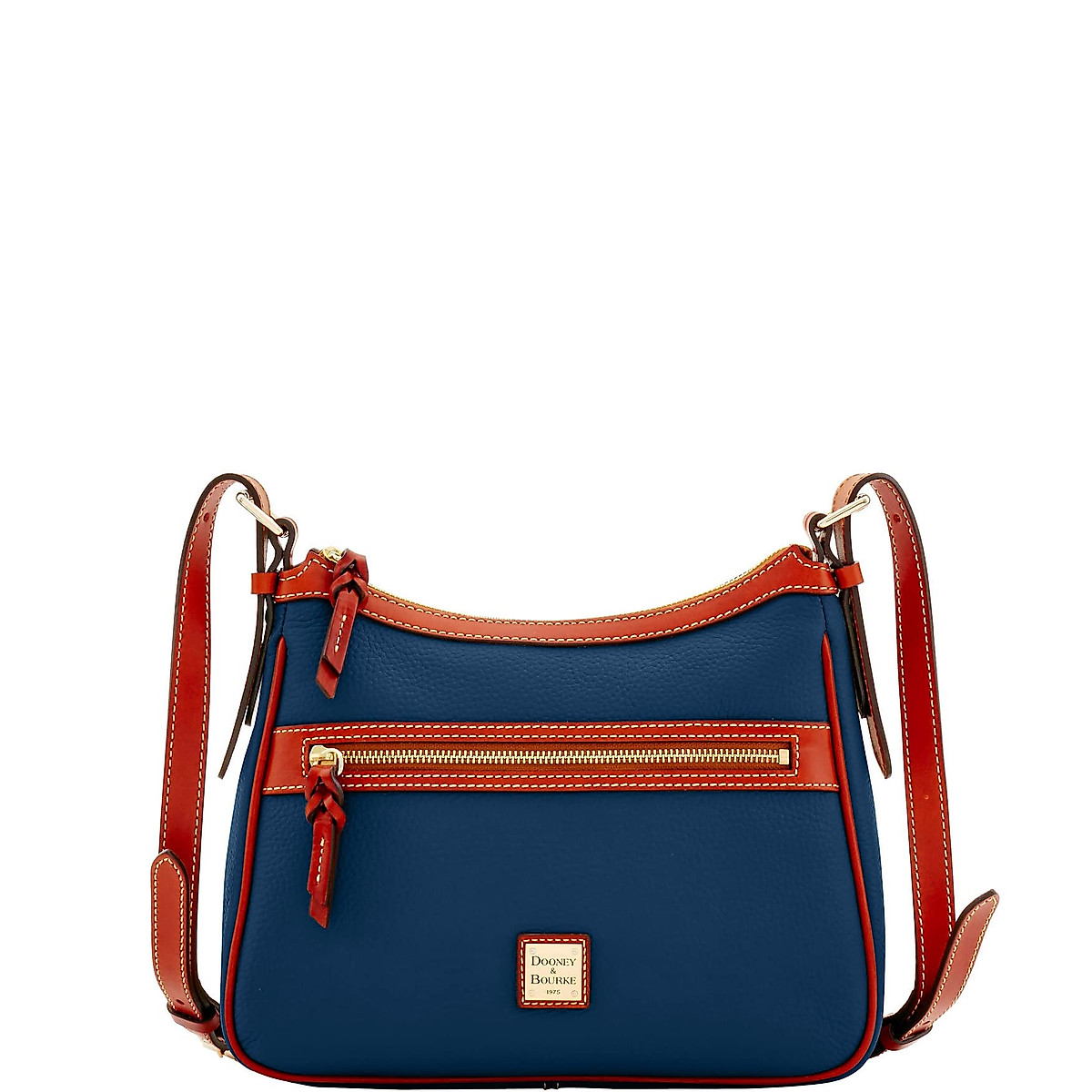 Dooney & Bourke Handbag, Pebble Grain Piper Crossbody - Blue