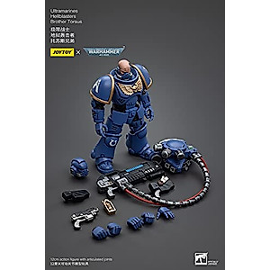 JoyToy Warhammer 40k: Ultramarines Hellblasters Sergeant Ulaxes 1:18 Scale Figure