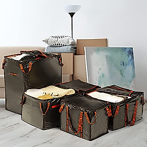 Moving Starter Kit - Great for storage or vehicle trunk too! Easy to open, Easy to Use, fits great in truck or car. Kit includes moving bag and labels. Perfect size for closets also!