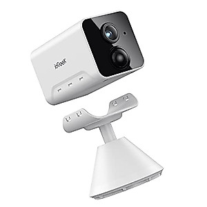 ieGeek Security Camera Indoor Wireless 1080P Wire-Free Portable Indoor Camera for Home Security with Human Detection,Two-Way Audio, Siren and APP Alert,30ft Clear Night Vision, Cloud/SD