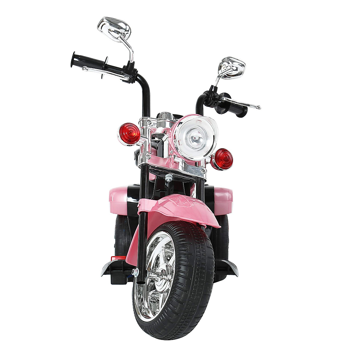 Freddo Toys 6V Battery Powered Chopper Style Electric Ride on Trike for Boys, Girls and Toddlers (Pink)