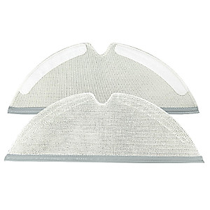 YYRCVRA 6 Pack Microfiber Mop Cloth Mop Pads Replacement Compatible with Roborock Q8 Max+/Q8 Max Plus/Q5 Pro+/Q5 Pro Robot Vacuum Cleaner Parts Accessories