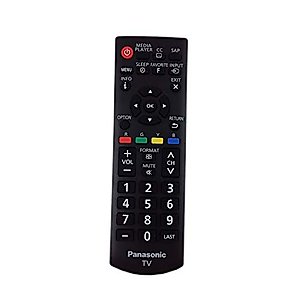 New Factory Original Panasonic N2QAYB000820 Viera TV Remote Control/Compatible Edition for Many Panasonic Remote Controls