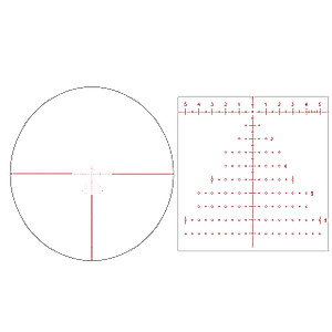Blackhound Optics Evolve 5-25x56 FFP MIL, Illuminated 1/4 MOA Reticle, Zero Stop and Parallax with 34mm Rings, 56mm Hood and Mounting Bubble Levels