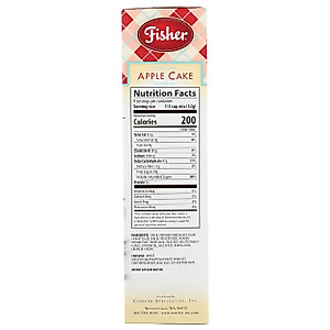 Fisher Northwest Apple Cake Mix, 16.5 OZ (Pack of 3)