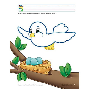 Readiness Skills K4 - Abeka 4 Year Old Kindergarten Development Skills Activity Student Work Book