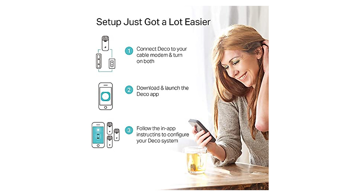 TP-Link Deco S4 Mesh WiFi - Ultimate Home Coverage