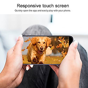 Dilwe M30PLUS 5.72in Smartphone, International Version 3G Smart Phone, 512MB + 4G Memory Dual SIM+Memory Card Slot Cell Phone for Android System(Black)