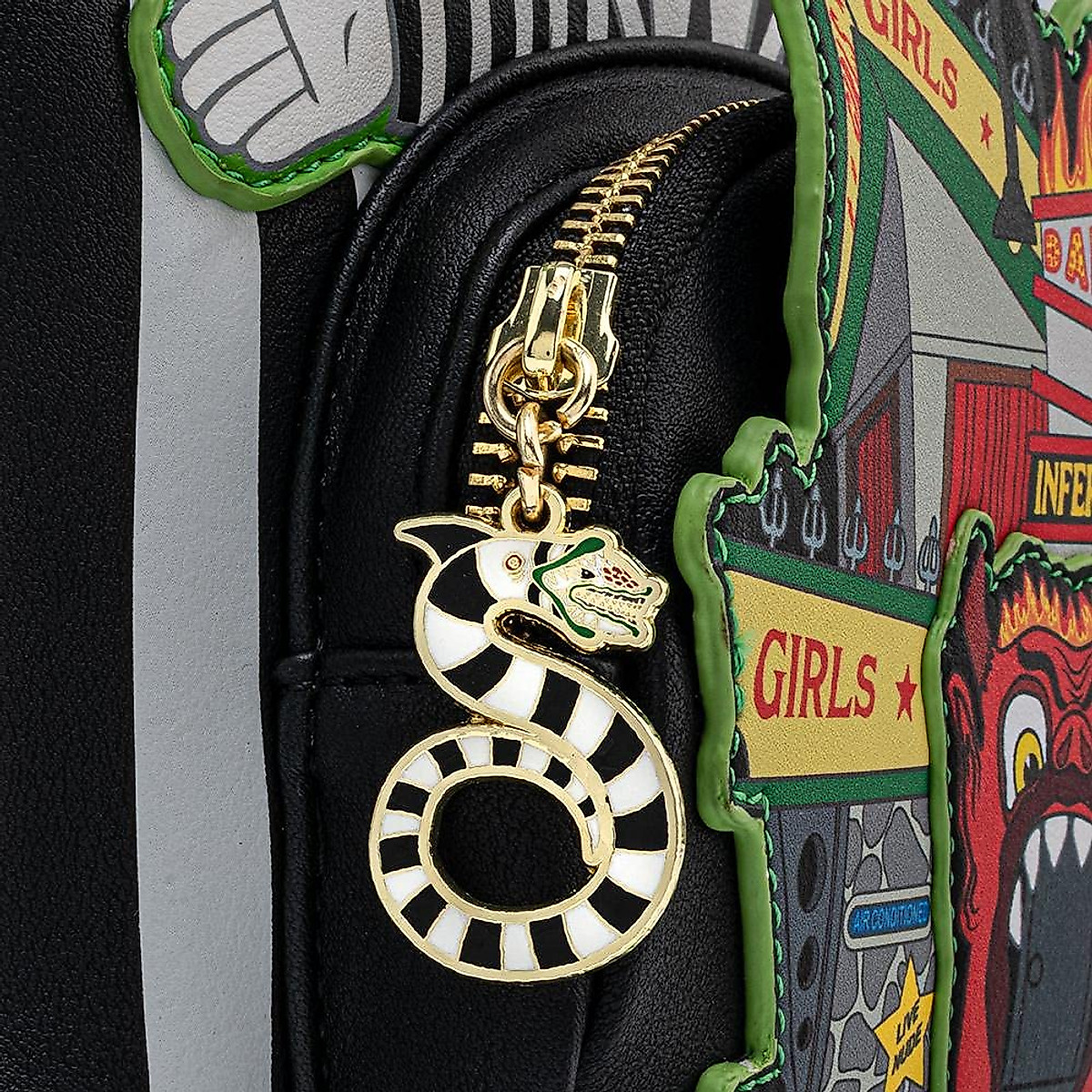 Loungefly - Mini Sac A Dos Horror - Beetlejuice Dantes Inferno - 0671803384484