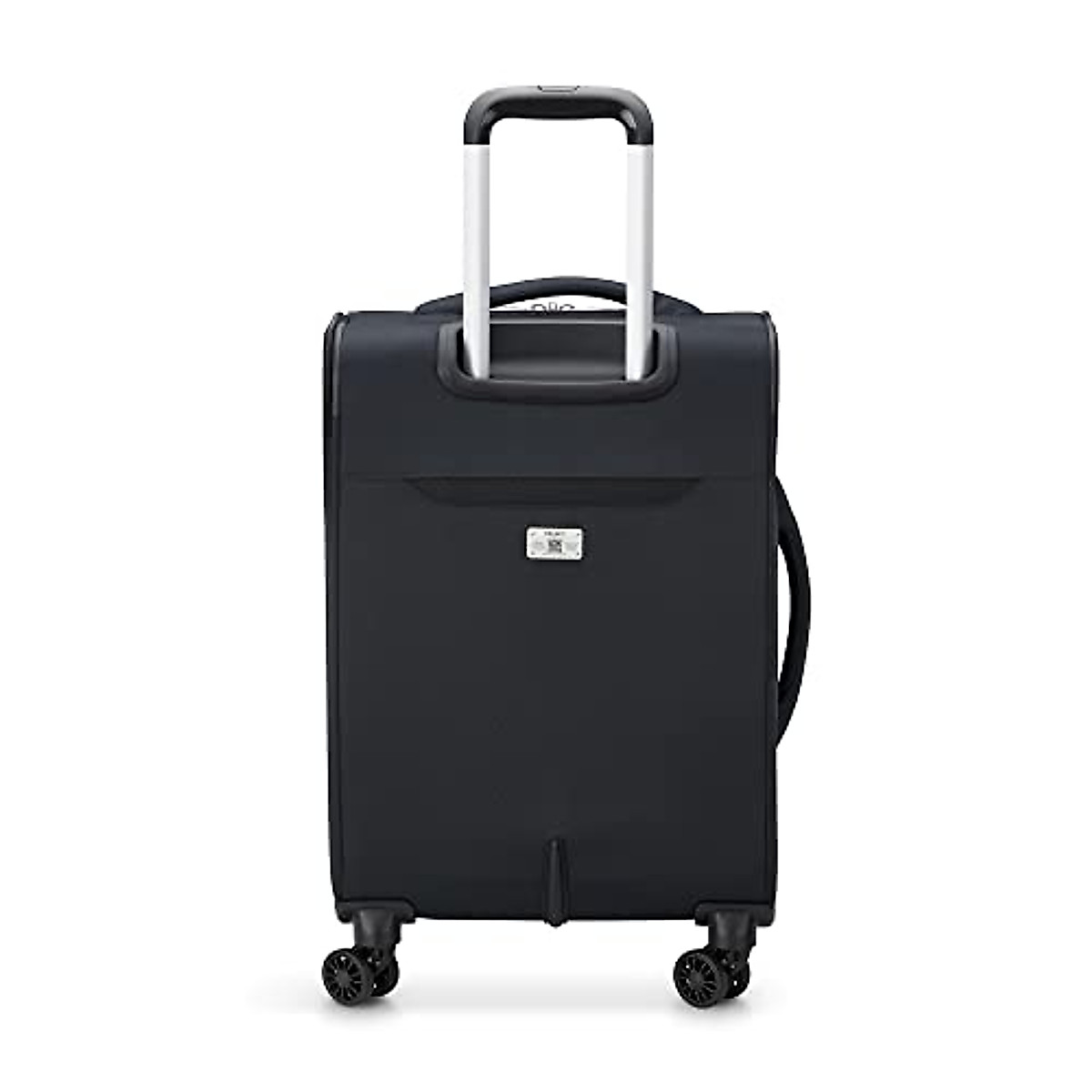 DELSEY Paris Sky Max 2.0 Softside Expandable Luggage with Spinner Wheels, Black, Carry-on 21 Inch