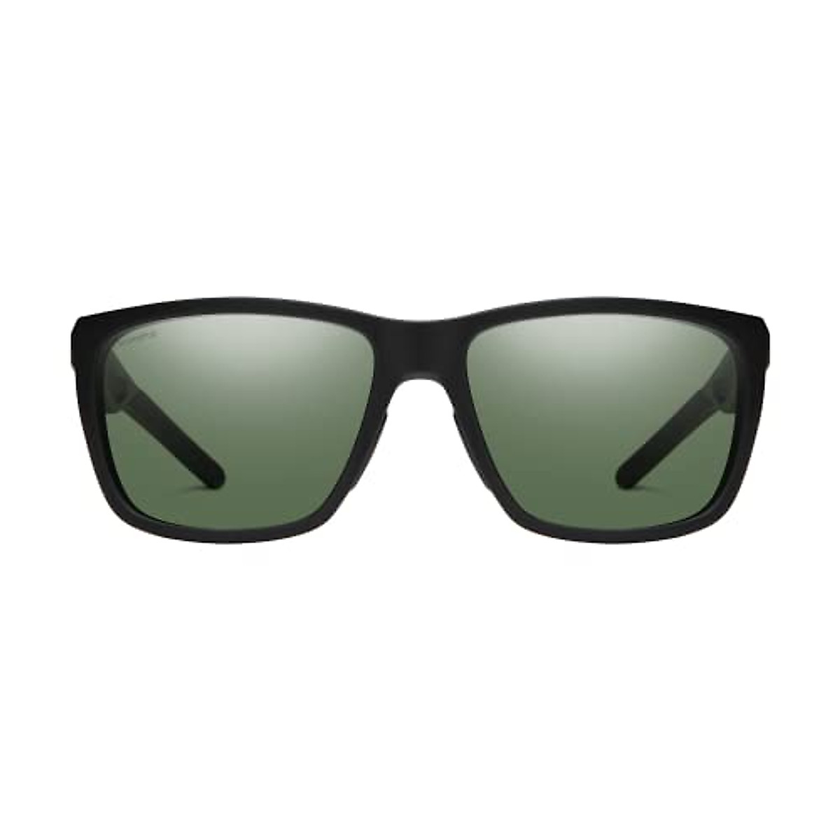 SMITH Longfin Sunglasses – Performance Sports Active Sunglasses for Watersports, Fishing & More – For Men & Women – Matte Black + Grey Green ChromaPop Polarized Lenses