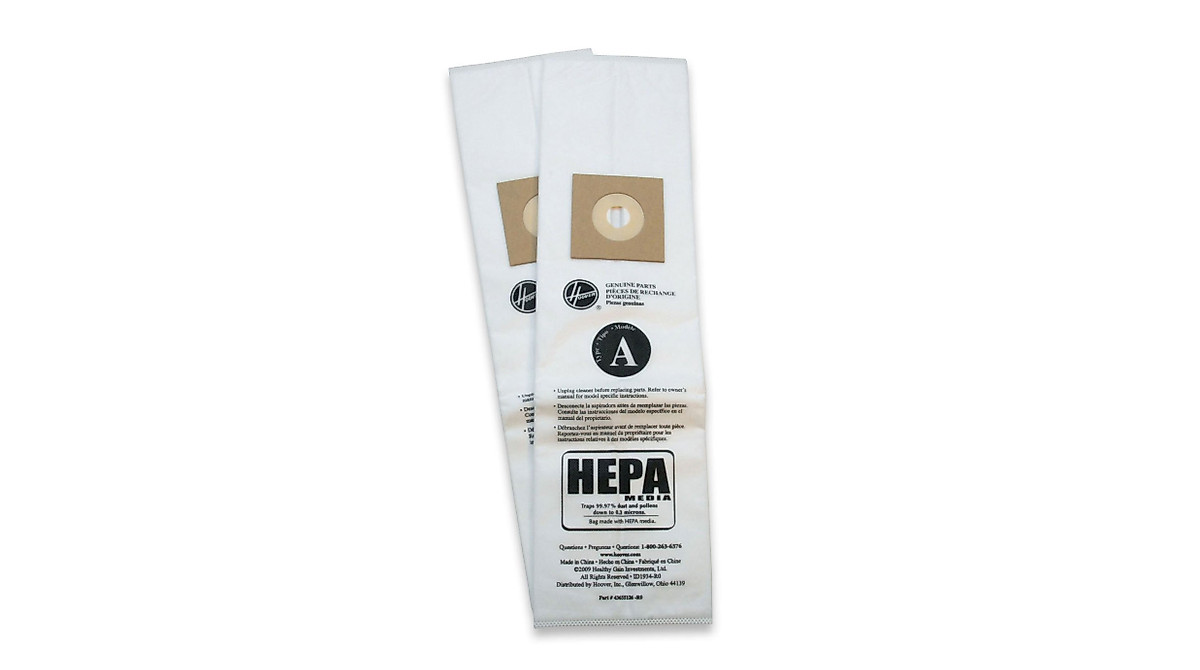 Hoover Type A HEPA Bags - 2-Pack for Clean Homes