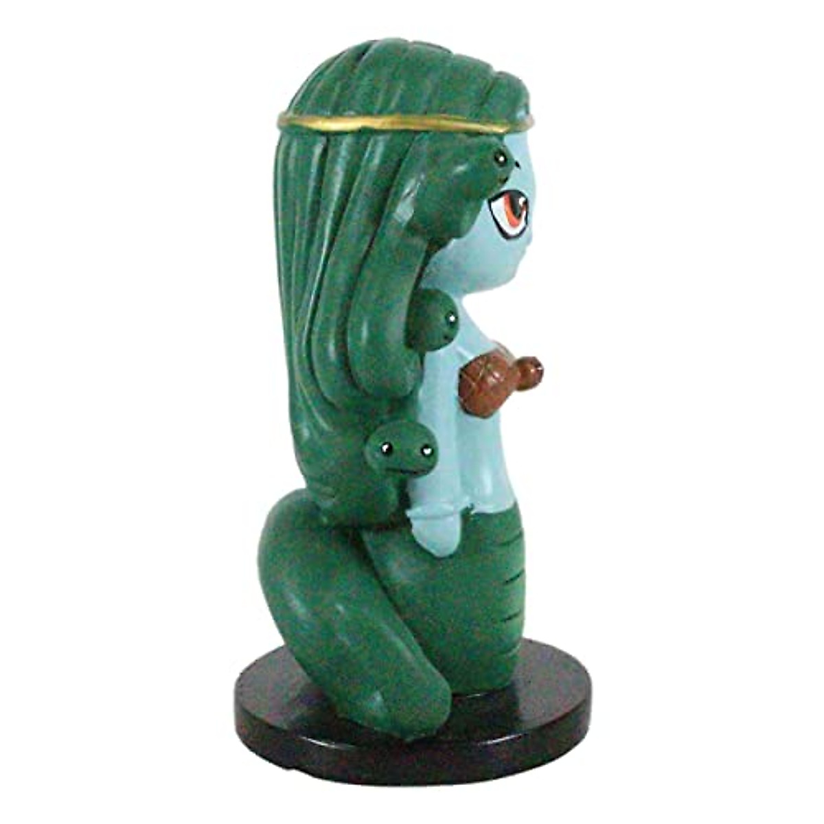 Ebros Gift Greekies Collection Greek Mythology Goddess Medusa with Gorgon Snake Tail Statue 3.75" Tall Stone Gaze Death Stare Seductress Collectible Figurine Ancient Zodiac Mythology