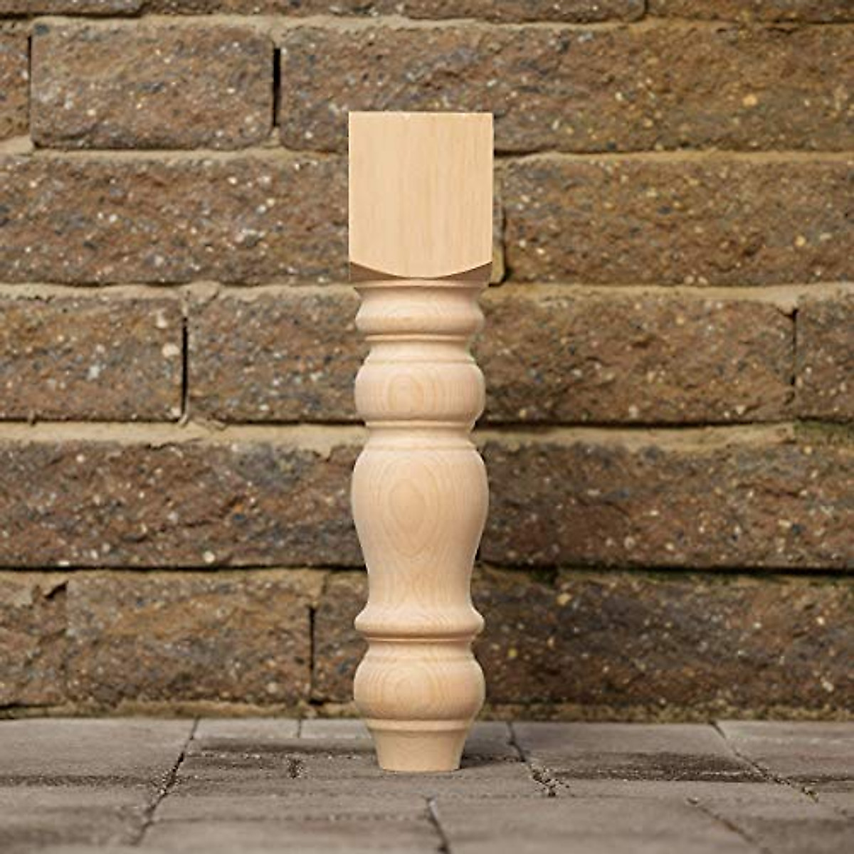 CAROLINA LEG CO. Chunky Bench Legs - Perfect for Coffee Tables - Set of 4 - Made in NC - Dimensions: 3.5" x 16"