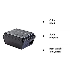 Tomcat Bait Station - Set of 6 Outpost Rat Bait Stations, Complete Rodent Control Solution