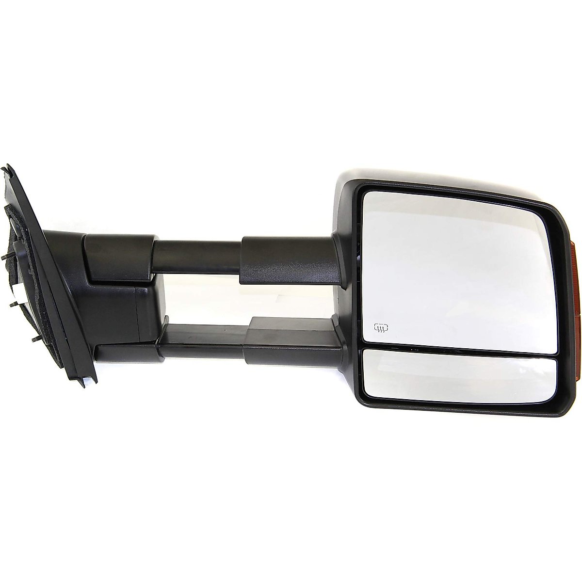 Kool Vue Driver & Passenger Side Power Heated Towing Mirrors for Toyota Tundra 2007-2021 With Signal Light Textured Standard Cab