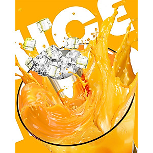 WantJoin Beverage Dispenser With Stand, Drink Dispenser for Party, Stainless Steel Water Jar Dispenser with Ice Container, Spigot, Drink Jar Jug For Home Parties, Clear Acrylic, 2-GALLONS 8-L