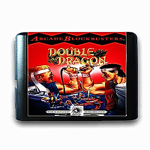Double Dragon 3 16 bit MD Game Card For Sega Mega Drive For Genesis-Double Dragon BlockBusters