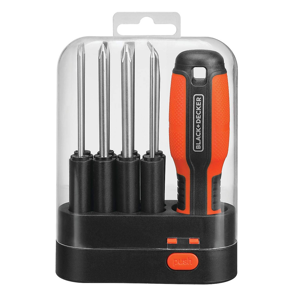 BLACK+DECKER Screwdriver Set, 9-in-1 (BDHT68002)