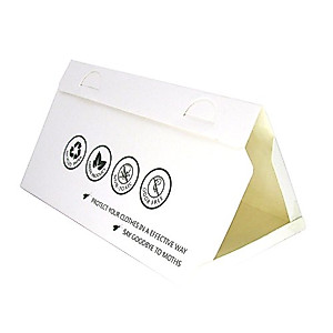 Moth Traps with Two pheromones for All Clothes Moths Kitchen Moths and Pantry Moths 6 Traps