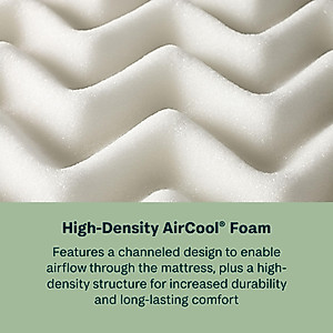 Beauty Sleep Midnight Slumber Medium Firm 10" Queen Hybrid Mattress in a Box, Cooling, Breathable, and Pressure Relieving - 100 Night Trial, CertiPUR-US Certified and 10 Year Limited Warranty