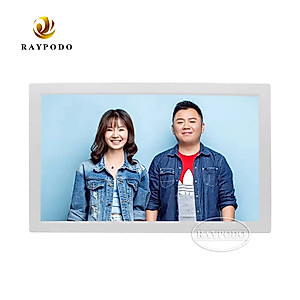 RAYPODO 15.6 inch Wall Mount Android PoE Tablet PC with White Color (White)