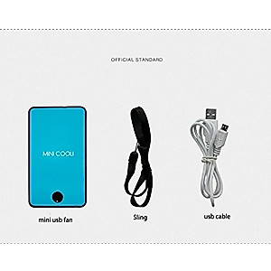 Personal Air Conditioner Fan, Portable Mini Cooling Necklace Fan No Leaf , HandHeld Electric USB Quiet Desk Fan Summer Cooler with 1400mAh Rechargeable Battery for Office Room Outdoor Traveling