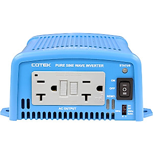 Cotek SE400 Pure Sine Wave Inverter 120VAC 24VDC 400W (SE400-124)