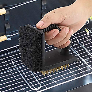 GLOGLOW Kitchen Wire Brush, Barbecue Cleaner, Gas Oven Camping Picnic for Home for Garden
