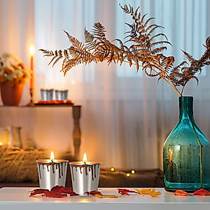 Airvibe Citronella Candles Outdoor Indoor,Decorative Scented Candles Set Long Lasting Natural Soy Wax for Garden Patio Yard Home Balcony,15 Hours Burn 12x2 Oz